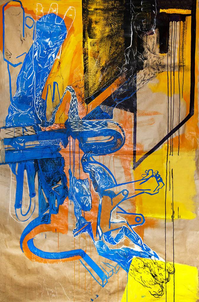 Blue Figure | Beauton Art Gallery